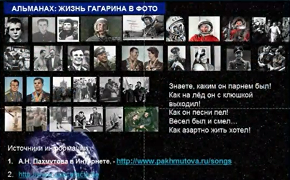 Жизнь Гагарина в датах и событиях. Тесты с фото