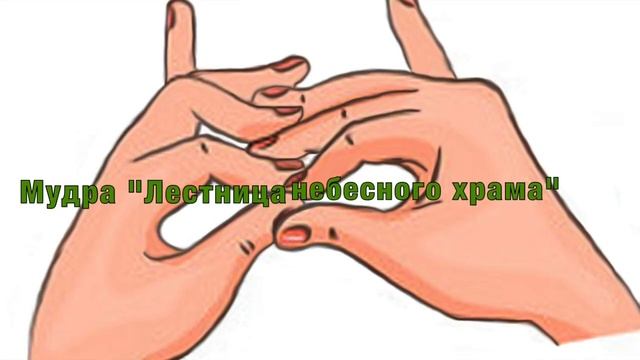 Мудра Энергии (очищение организма) и Мудра "Лестница небесного храма" (лечение депрессий)