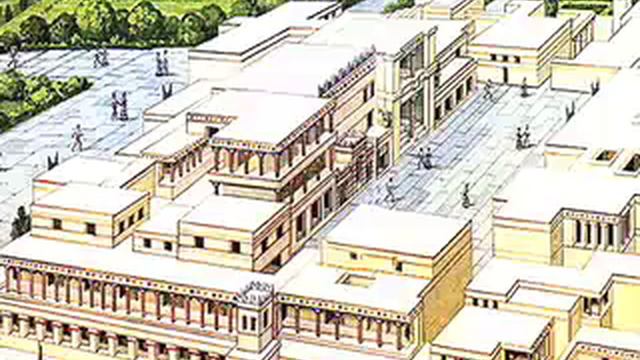 Кносский дворец сейчас.