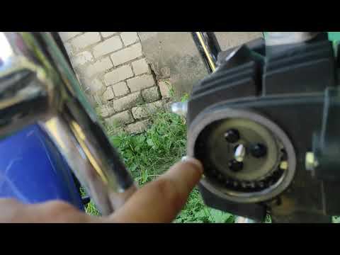 мопед Кольт. проверка клапанов.