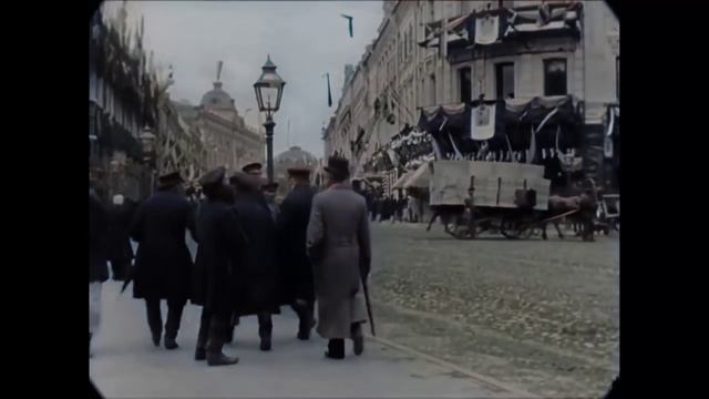 Москва в ретроспективе. Май 1896 года, Тверская улица.