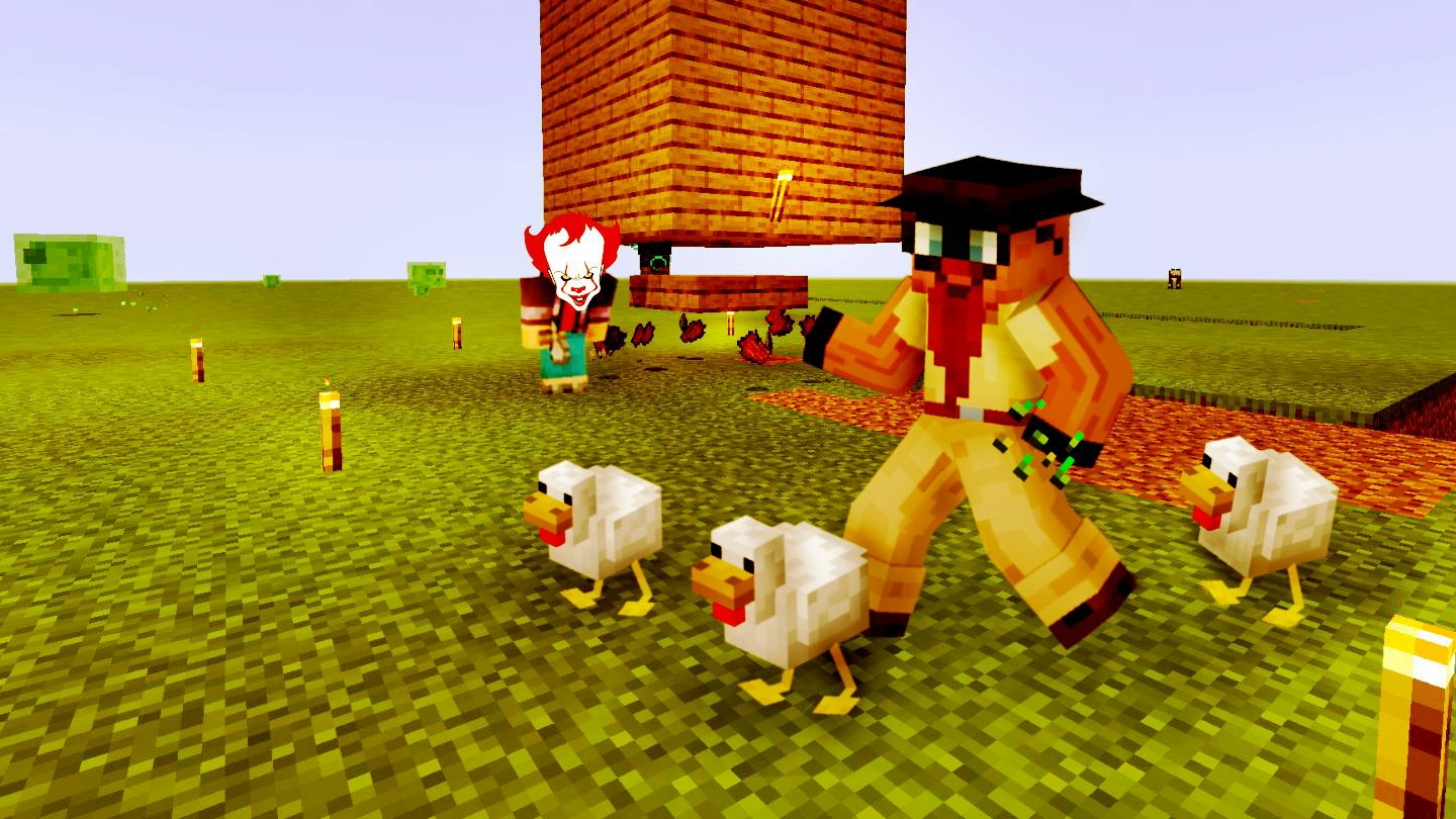 ПОСТРОИЛИ БЕСКОНЕЧНУЮ ФЕРМУ РЕСУРСОВ В MINECRAFT ПЛОСКОМ МИРЕ!!!#3.