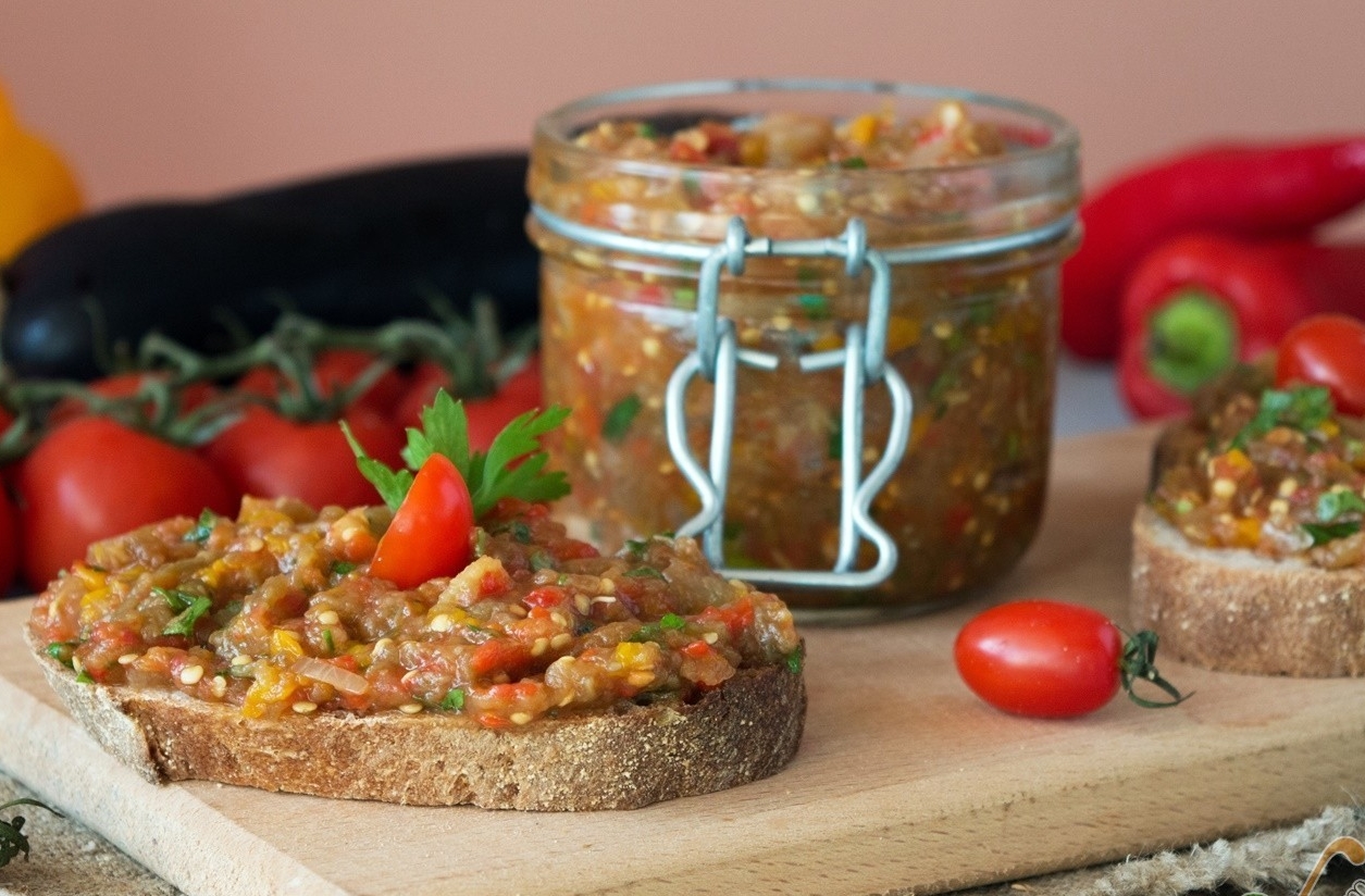 Икра заморская Баклажанная или Закуска из синеньких. От канала Мы из Краснодара