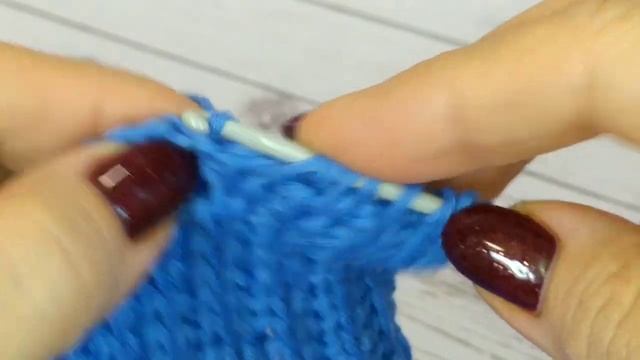 Тунисское вязание (Резинка 1_1 _рубчик_)