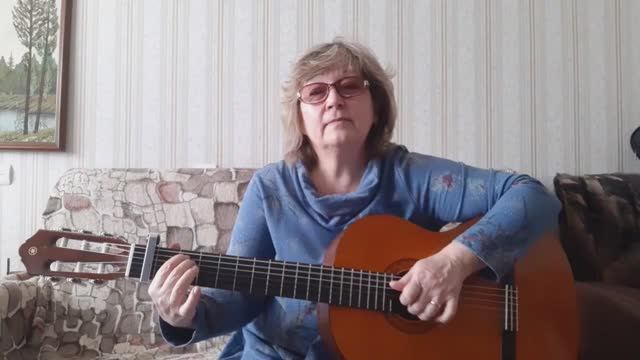 "Море голубое" авторская песня на стихи Танн Соловьевой-Волобуевой. Автор-исполнитель Л. Кожелетова