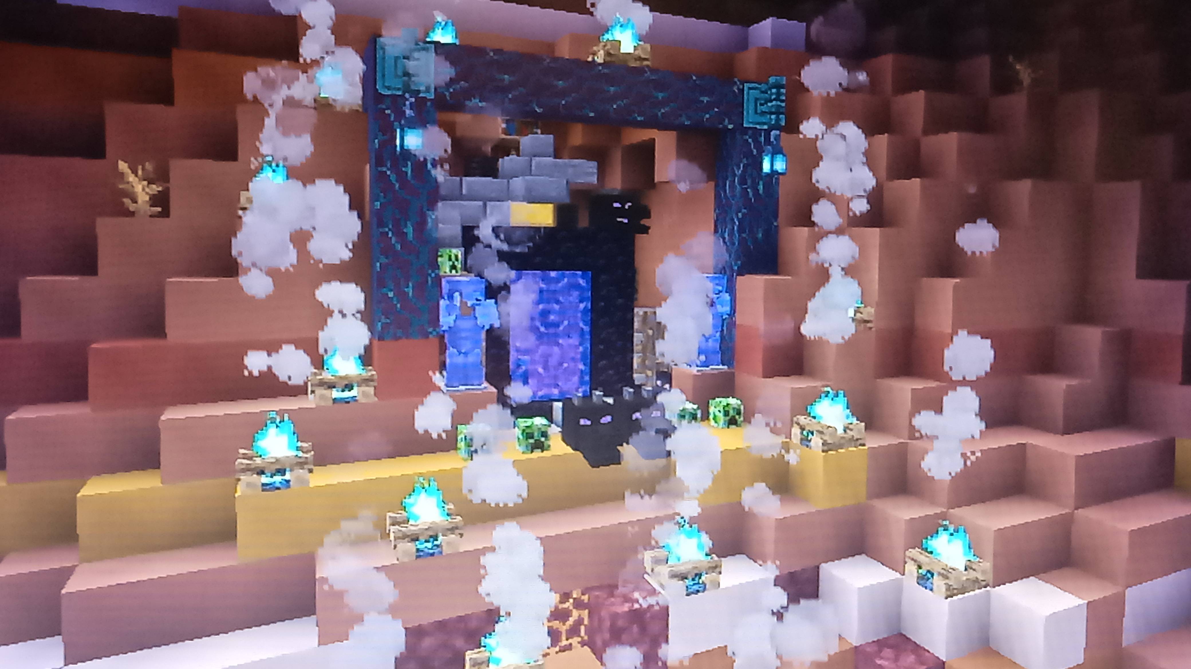 НЕВЕРОЯТНО КРУТАЯ ЧАРОВАЛЬНЯ У ЗАБРОШЕННОГО ПОРТАЛА В MINECRAFT| ТАЙЗЕР MINECRAFT