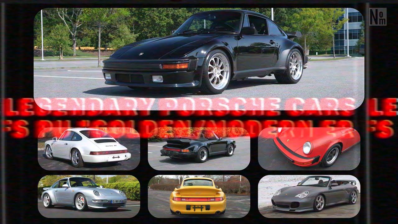 Legendary Porsche Cars 2/ NFSPU / Captain Ginger - Aquadelic / Car show music video / 2K