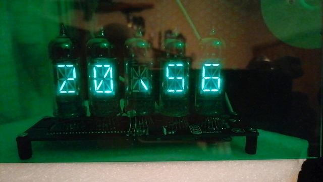 Вот такой фокус получился собранных часов на ИВ-17