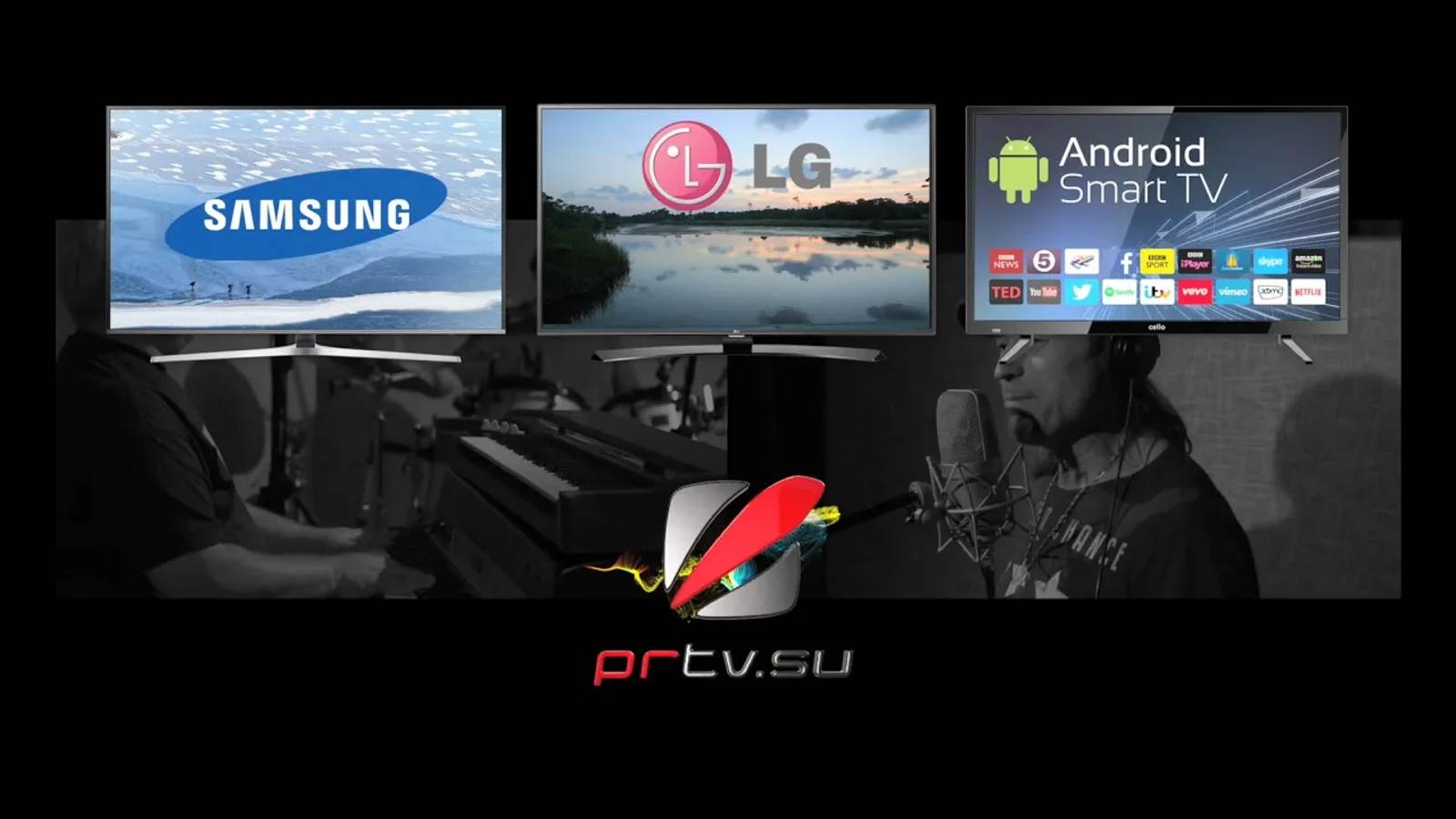 Общие настройки слайд-шоу. Запуск на телевизоре через приложение Smart TV