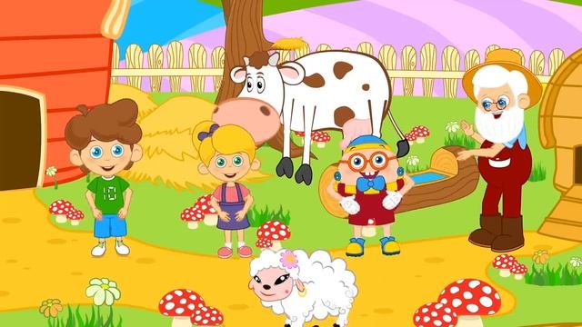 Les Trois Petits Cochons _ 1 Conte + 4 comptines et chansons  - dessins animés en français