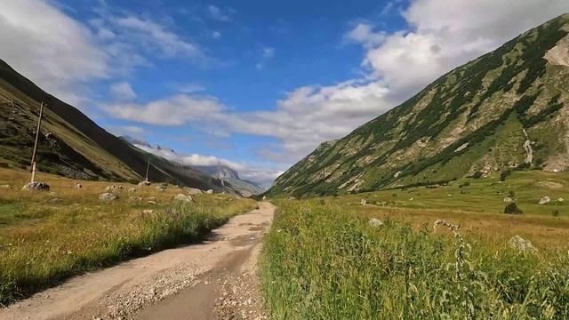 Дорога в Безенги.