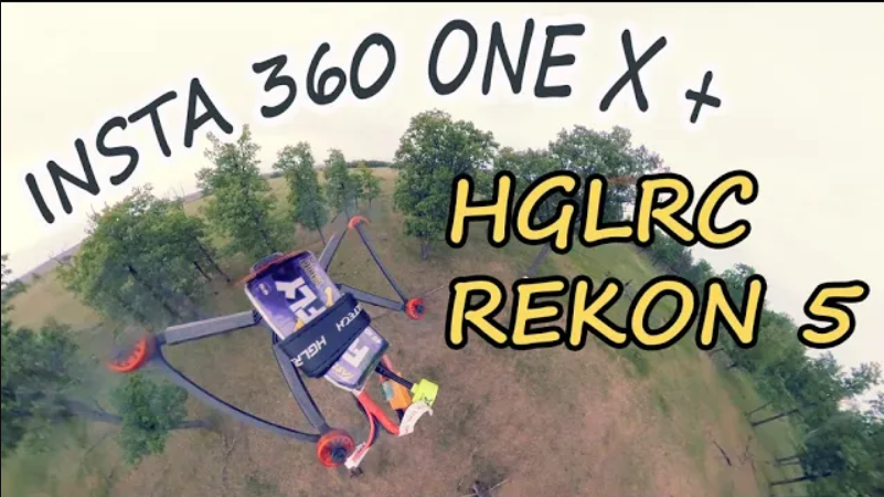 HGLRC Rekon 5 плюс Insta360 Оne X равно ?