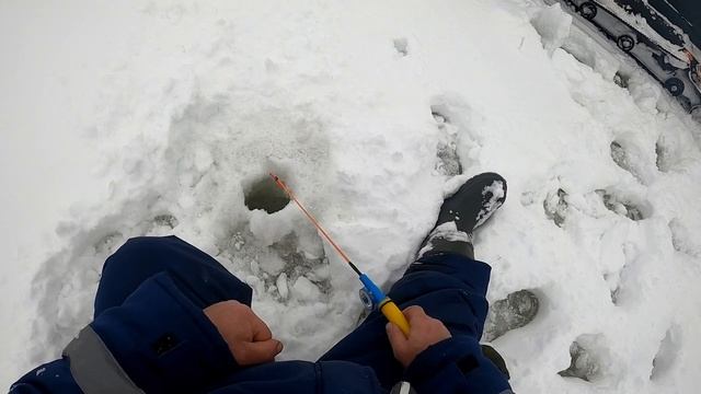 Селигер едем на снежике ловить окуней.mp4