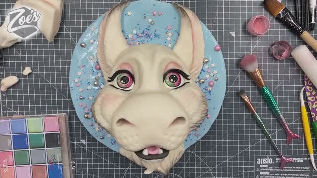 (65) Fantasy Style Creature Cake Tutorial (Zoes Fancy Cakes)