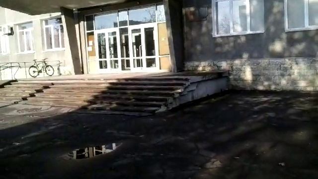 Дорога у бывшего Калининградгражданпроекта. Калининград, 19.11.2019, 11-55.