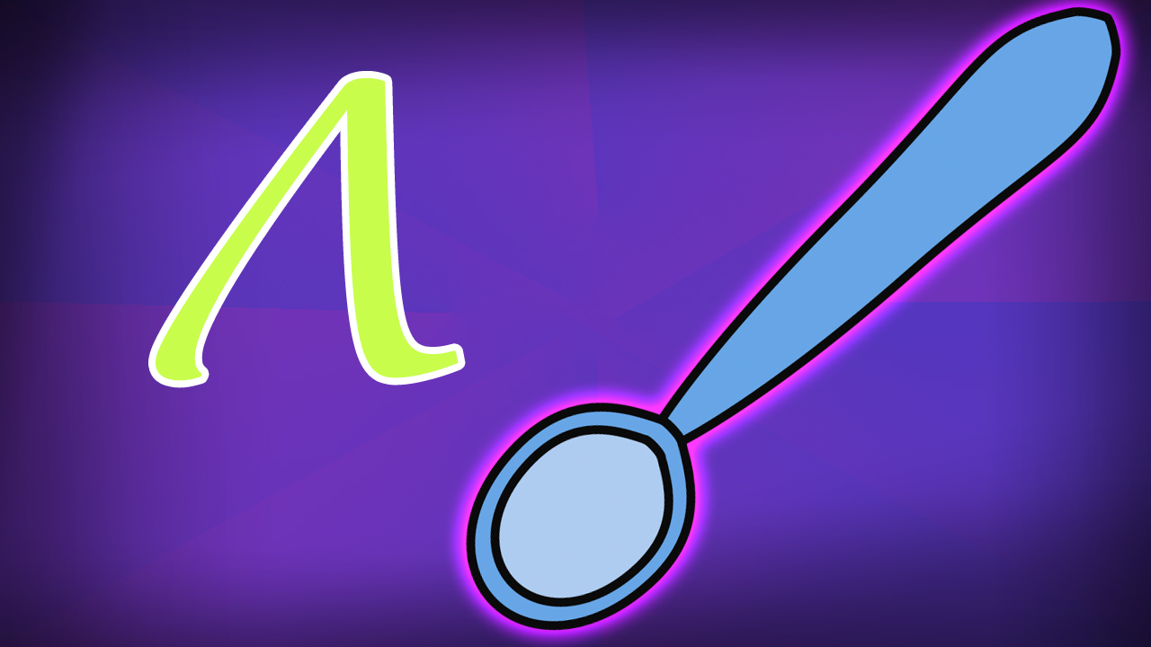 Как нарисовать ложку ребёнку. Буква Л.