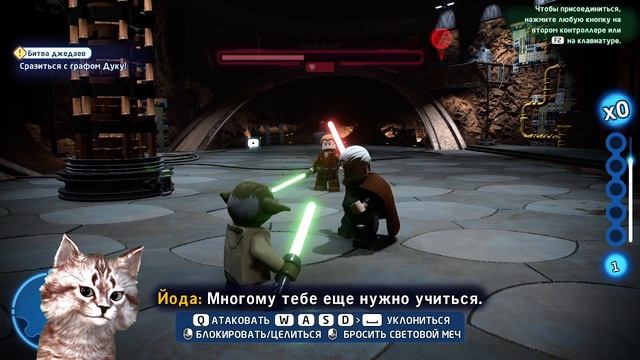 Конец Атаки Клонов иииии....Квай-Гон с Молом подружились! Lego Star Wars The Skywalker Saga