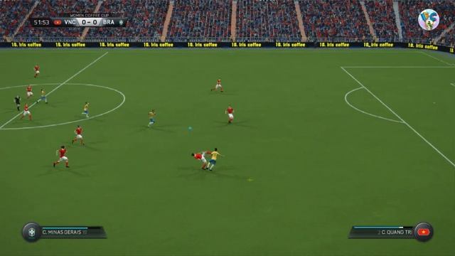 Women's football Vietnamese coffee vs Brazilian women's coffee