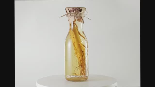 Настойка  женьшеня 1000 мл.mp4