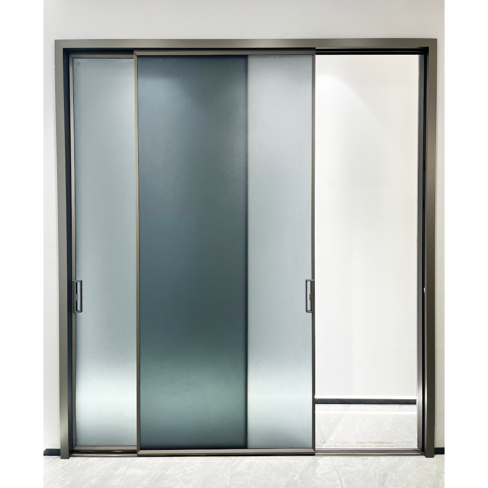 Раздвижная стеклянная дверь.
Фурнитура для стеклянной раздвижной межкомнатной двери. Ав24.