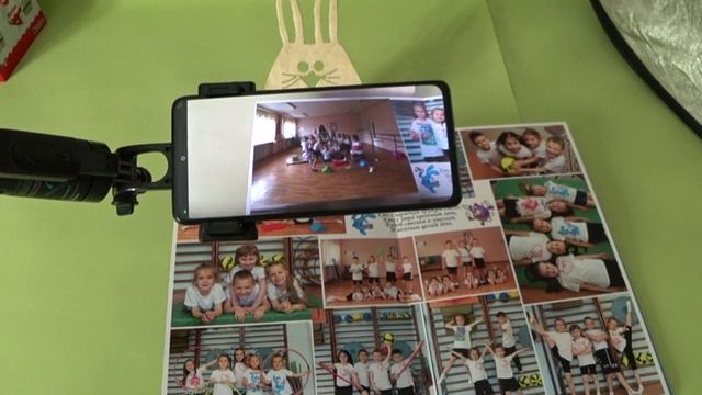 Выпускной альбом с AR фото для детского сада, оживающее фото в альбоме.