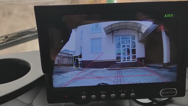 Интеллектуальная камера заднего вида AVS502CPR на манипуляторе КАМАЗ от Мурат07