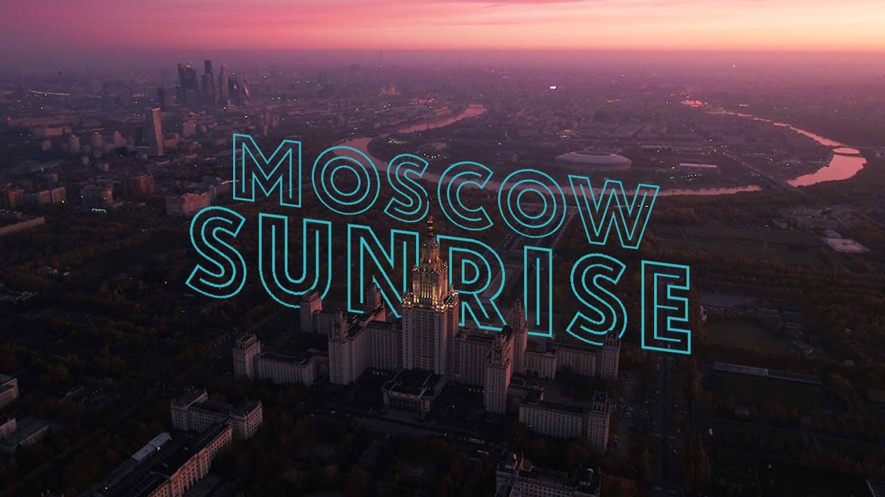 Moscow Sunrise Drone of Pushkin Fly Team | 2020