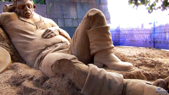 XII фестиваль песчаных скульптур «Остров сказок» (2013)