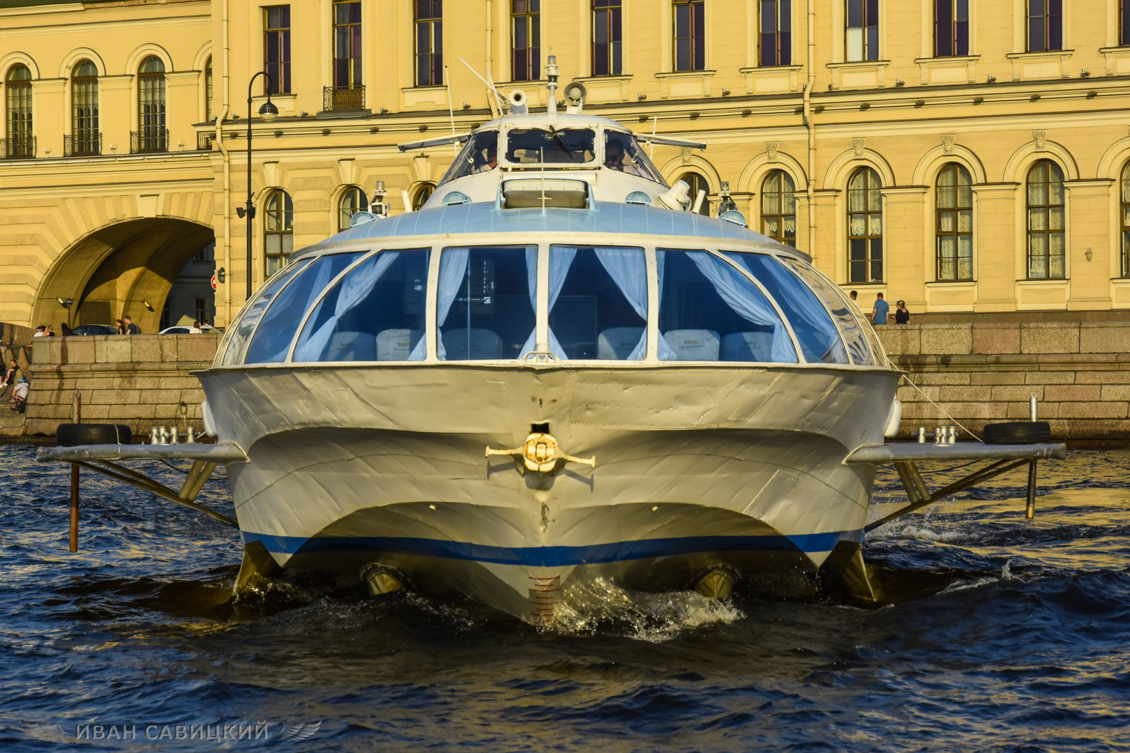 Элегантные Метеоры ходят по Неве