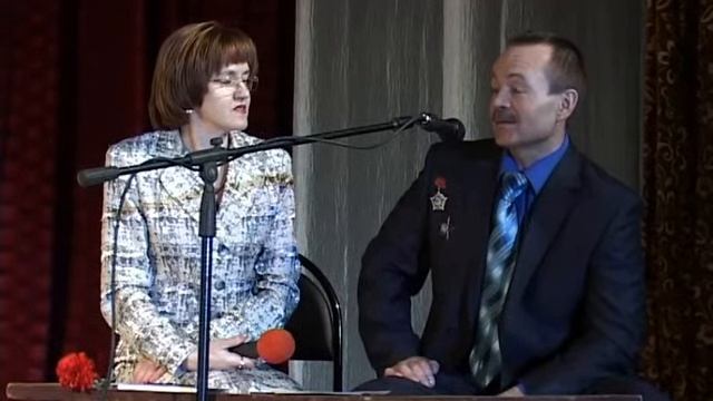 Урок мужества прошел в творческом центре 'Родина' Февраль 2011 год.