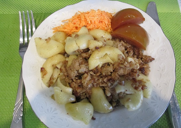 Макароны по- флотски