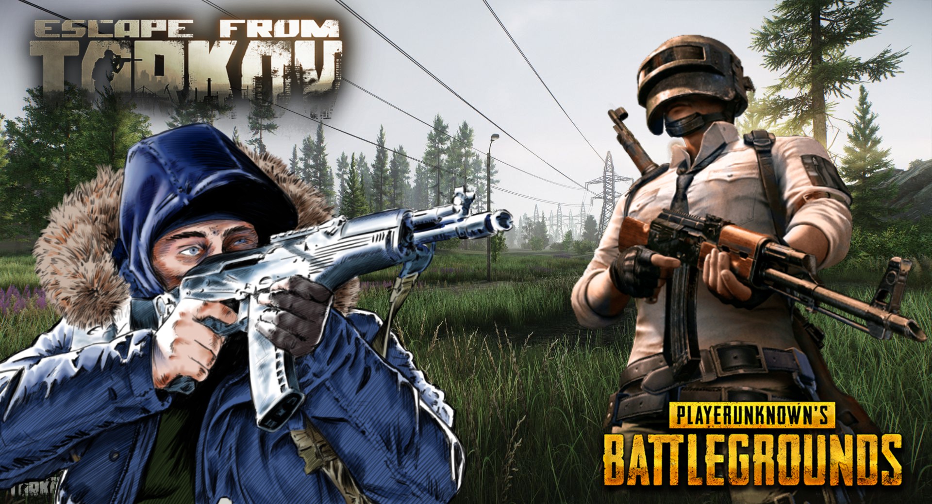 PUBG: BATTLEGROUNDS + Escape from Tarkov