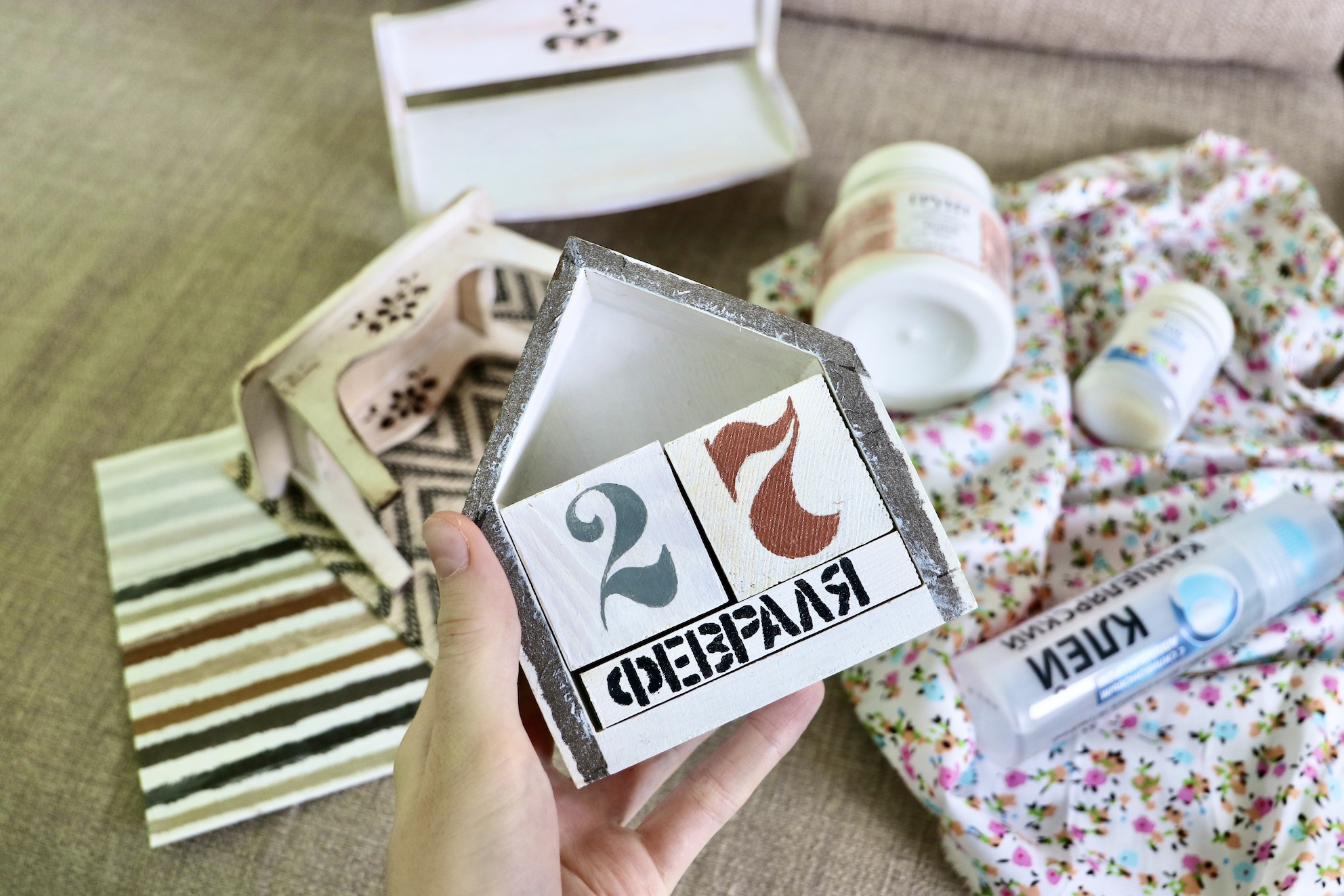 Поделки в технике ДЕКУПАЖ | Обзор процессов