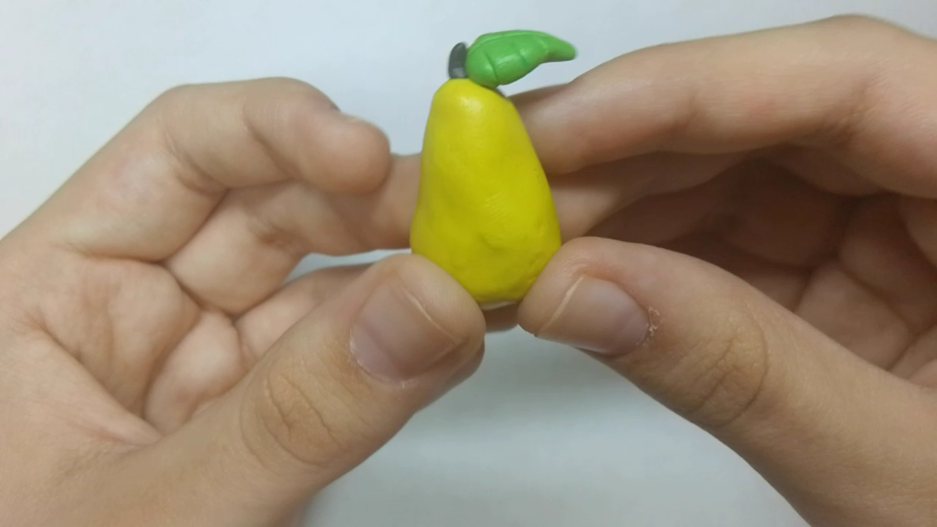 лепка груша лепим грушу из пластилина коллекция лепки