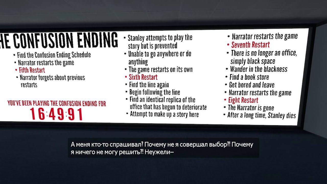 The Stanley Parable (игровой процесс)