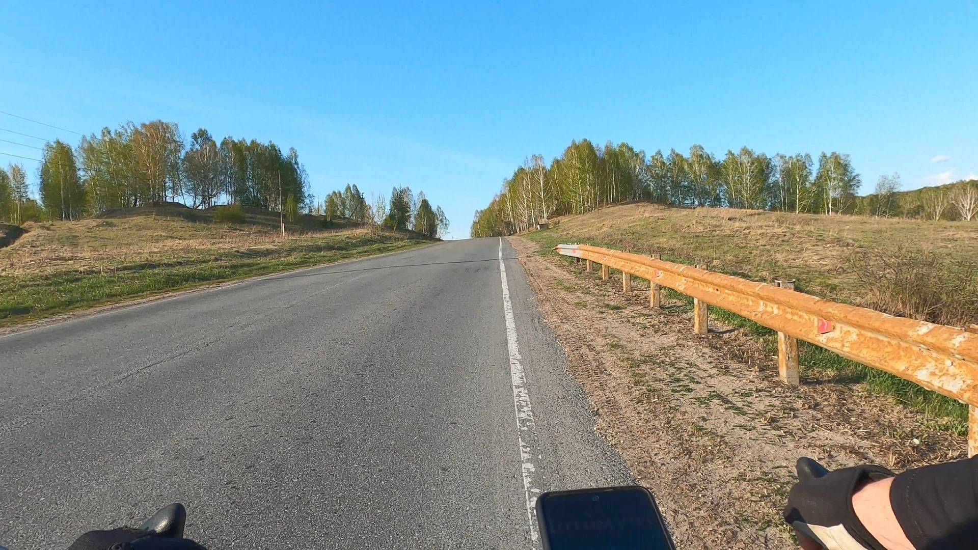 Велопоход по трём областям Сибири. День 2