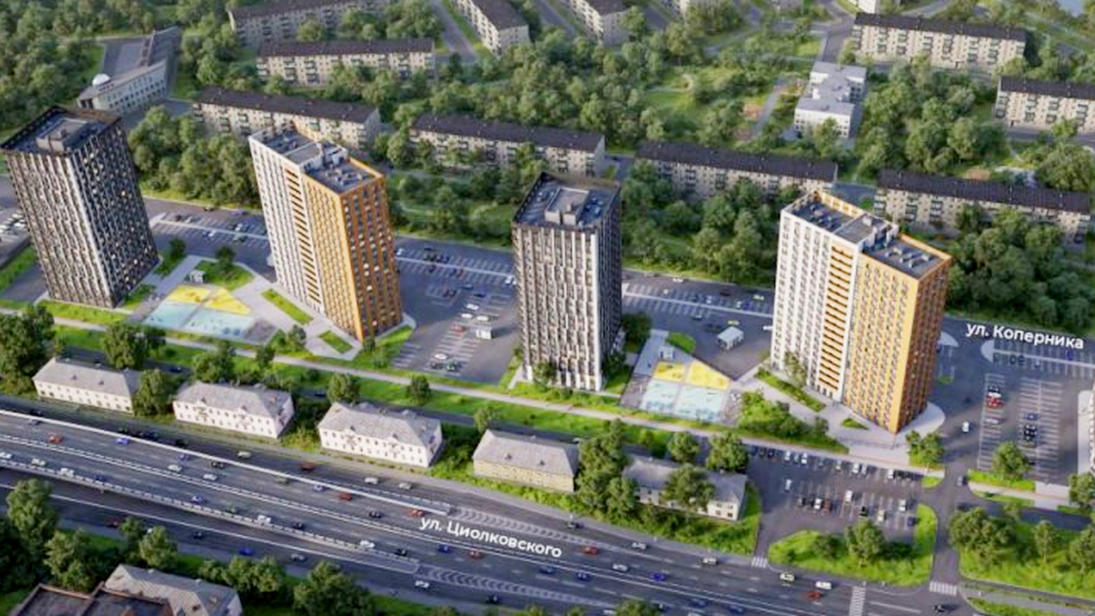 ЖК "Сормово парк", 1 очередь. ГК "Агроспецтех"  || Сормовский р-он, ул. Коперника || Апрель 2024