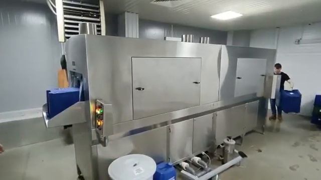 Мойка пластиковых ящиков с обдувом ASP-MMOT-300 AIR-4