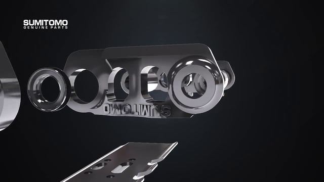 Детали ходовой части (гусеничное звено) экскаваторов Sumitomo