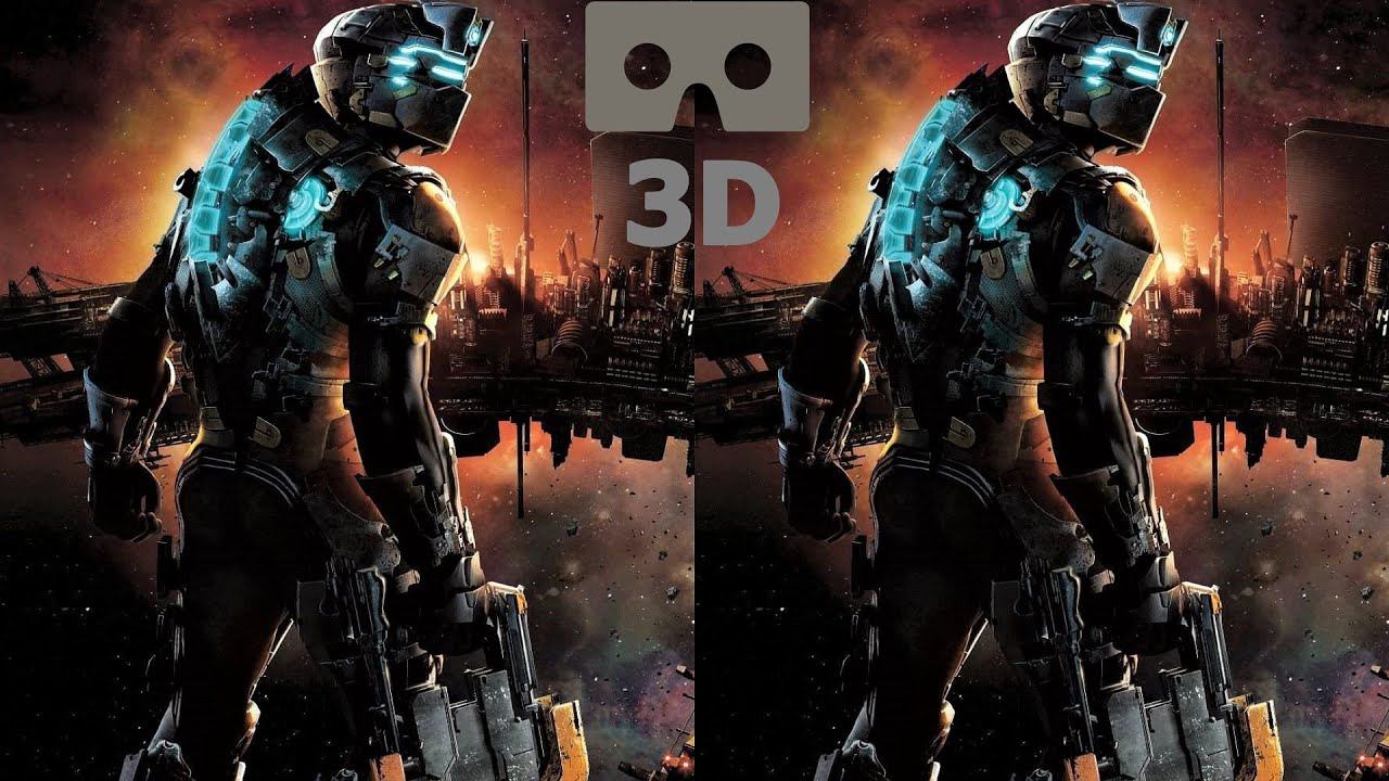 Dead Space 2 3D VR video 3D SBS VR Box google cardboard 1