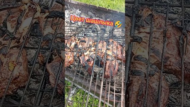 Цвет шашлыка?