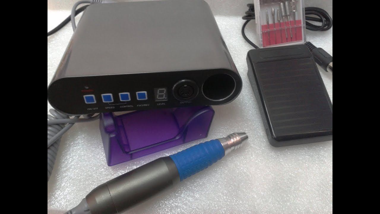 Видеообзор машинки для маникюра DR-248 (wi-fi)