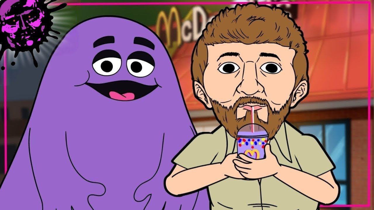 Гримас Шейк - Русский Дубляж от ZAROK [Grimace Birthday Shake by @MeatCanyon]