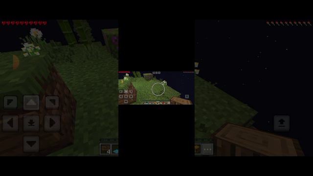 я выжил на одном блоке в Майнкрафте