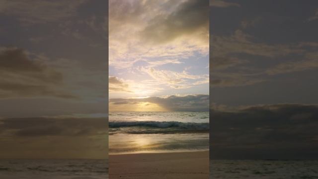 Видеообои "Волны на берегу"