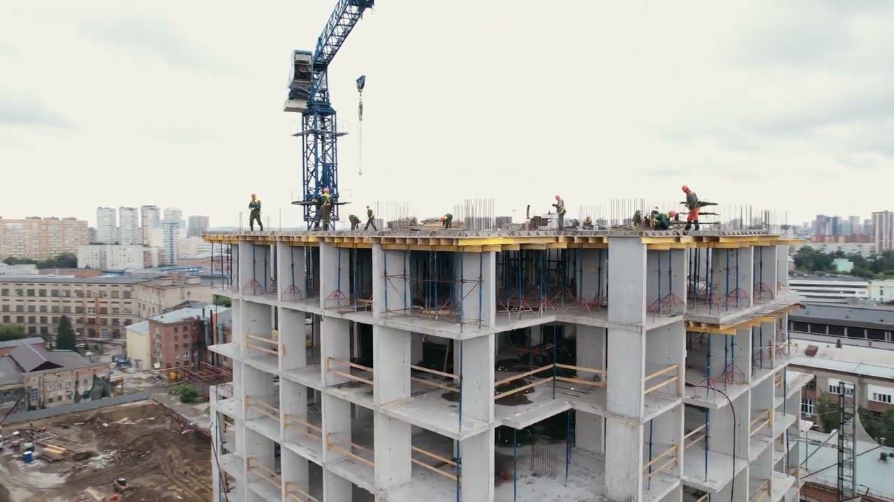 ЖК "Оскар" в Новосибирске - Ход строительства Июль 2024