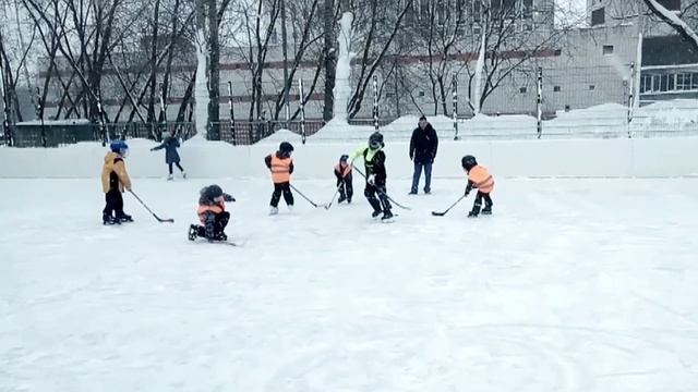 Зима 2023-2024 ХОККЕЙ ПЕРВЫЙ ЛЕД