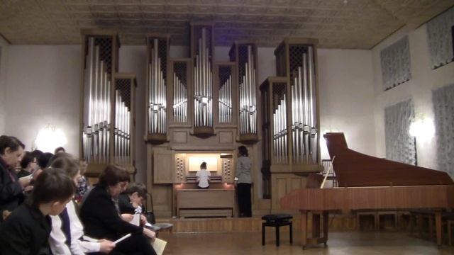 И. С. Бах - Ария ре минор; Н. Енько - Колыбельная (2015)