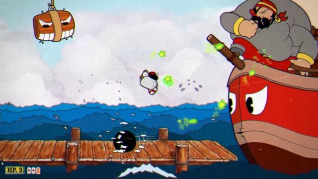 Cuphead (Моменты) - Капитан Дорогобород