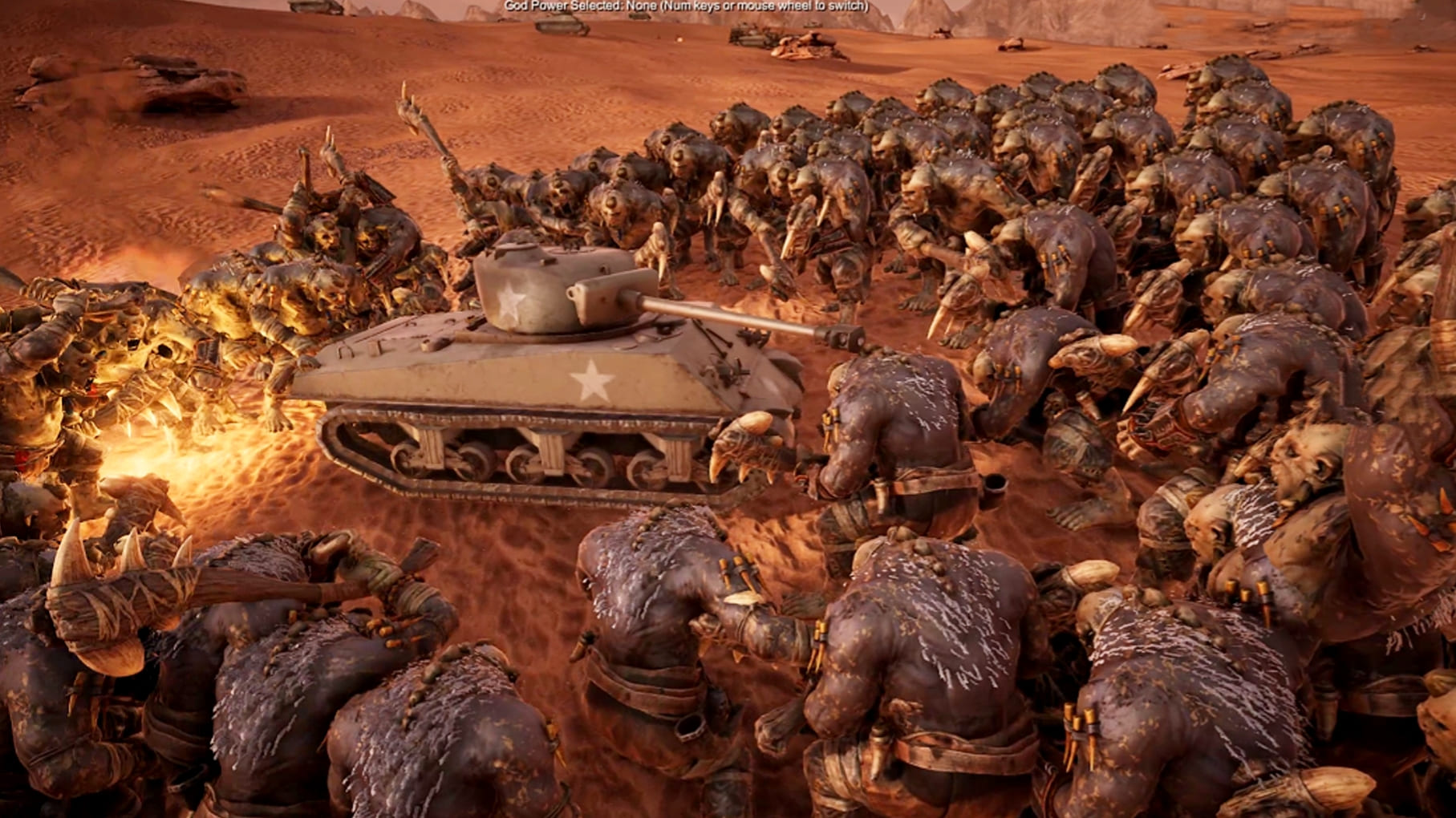 100 Шерман Танков Против 1000 Орков - Ultimate Epic Battle Simulator 2 UEBS 2